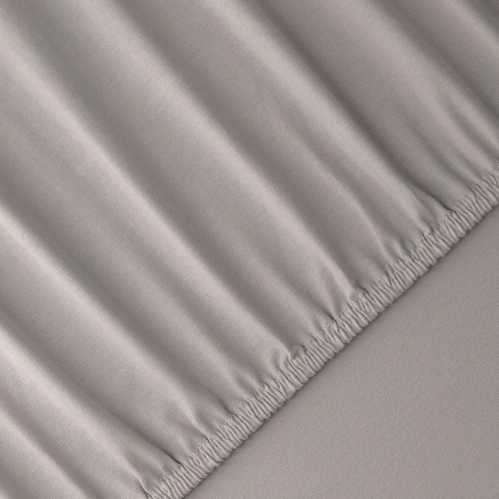 Florella Prostěradlo Avance Jersey Elastan Silber, 90-100x200-220 cm