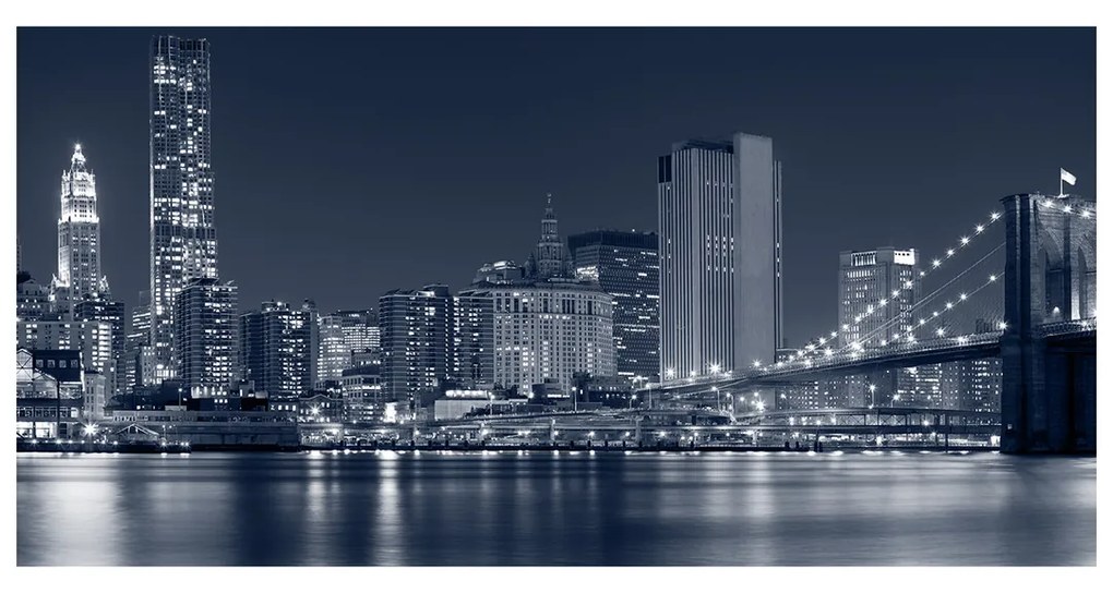 Moderní skleněný obraz z fotografie Manhattan New York