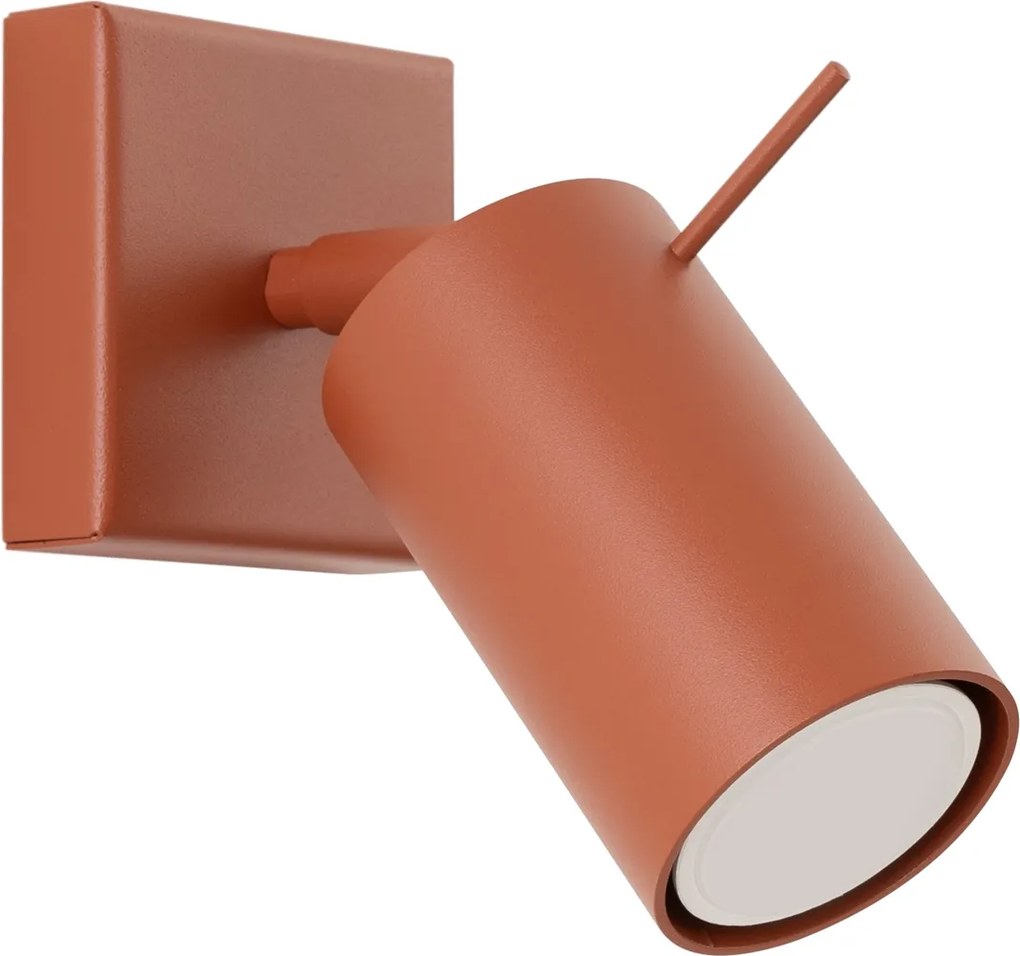 Sollux Lighting Nástěnné svítidlo RING červená ochra