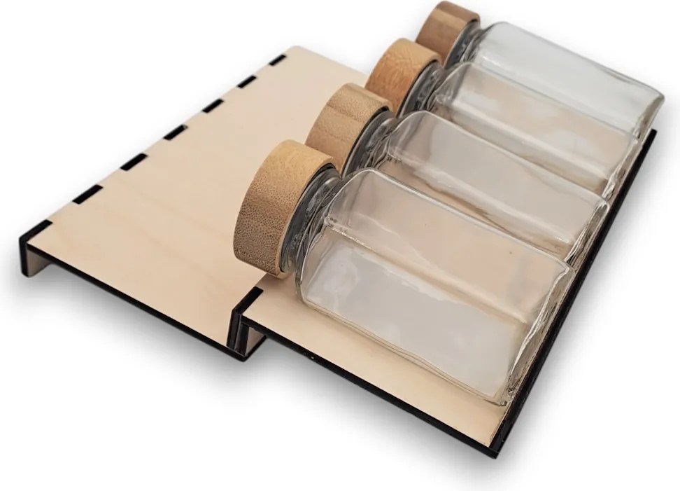 usporadejto.cz Organizér na kořenky do šuplíku, VASKY - NÍZKÝ 21 x 11 x 2 cm Akční ceny: cena za 1ks