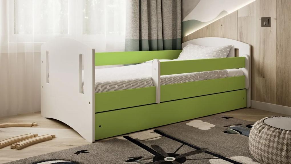 Dětská postel Classic II zelená