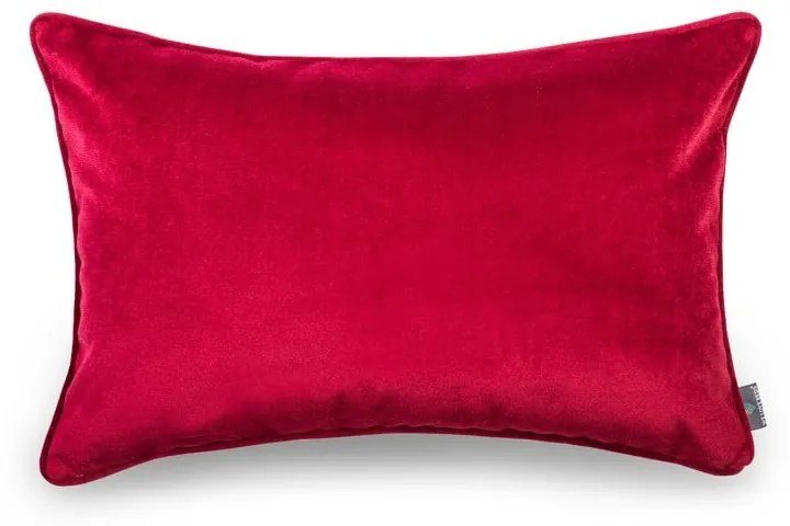 Červený povlak na polštář WeLoveBeds Elegant Burgundy, 40 x 60 cm