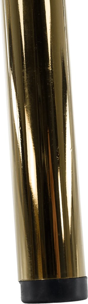Designové jídelní křeslo, černá Velvet látka/gold chrom zlatý, DASMIN TYP 1