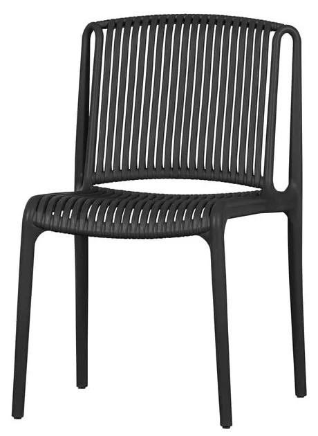 Černá zahradní židle Billie – WOOOD