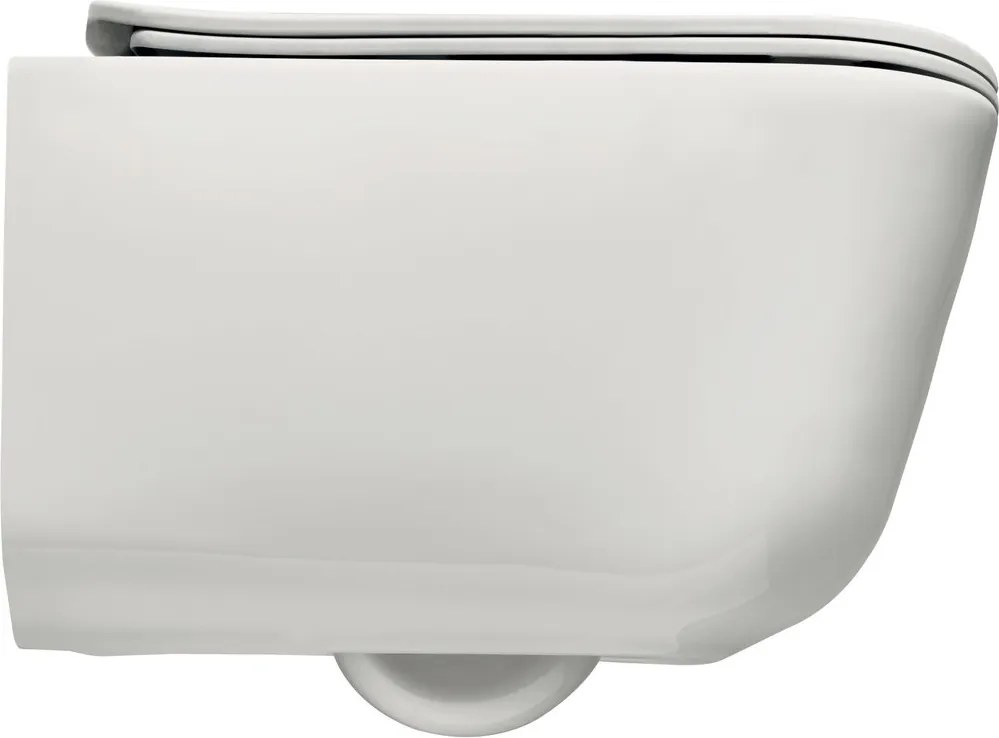 Kerasan Kerasan, TRIBECA závěsná WC mísa, Rimless, 35x54 cm, bílá, 511401