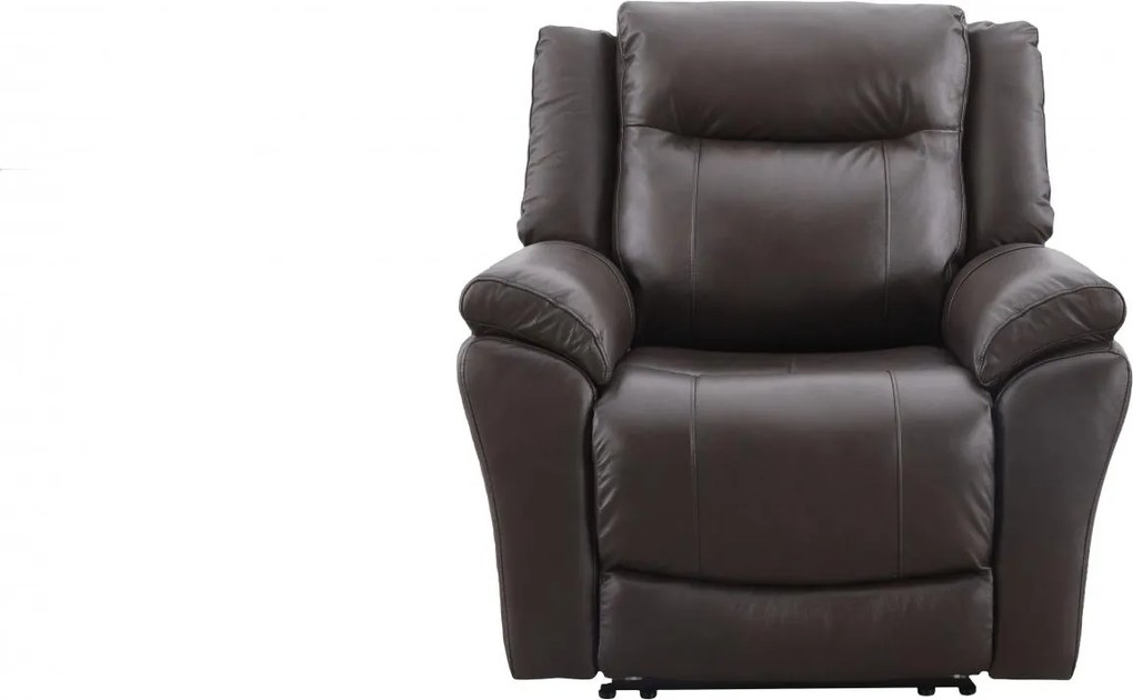FALCO Sedací souprava Komfort – pravá kůže a elektrický relax