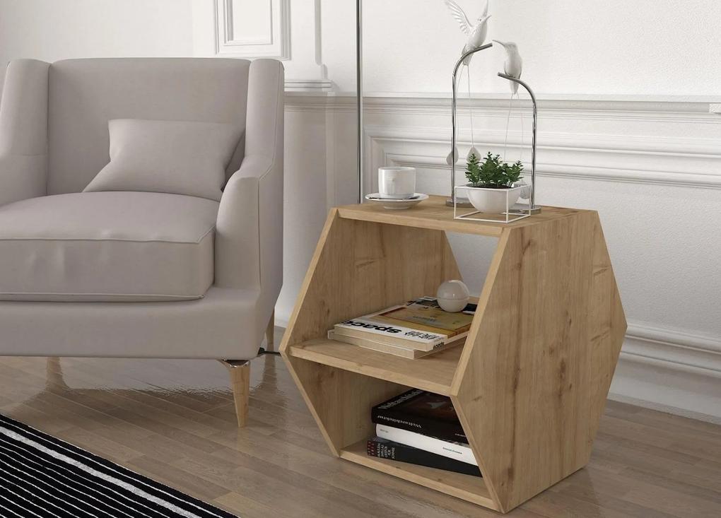 Casarredo - Komfort nábytek Odkládací příruční stolek SAMUEL sapphire