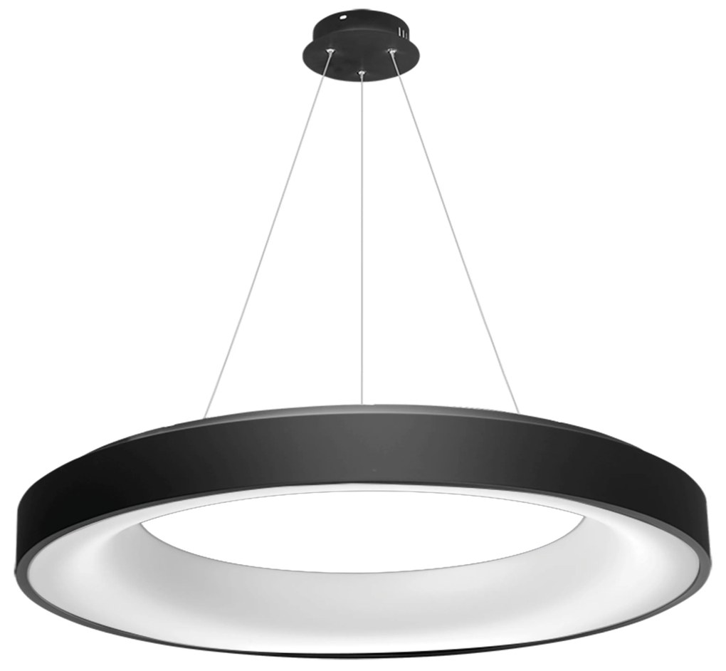 LED svítidlo Sovana 80 CCT černá s dálkovým ovladačem