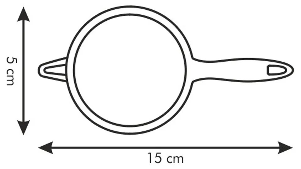 Sítko celonerezové PRESTO ø 5 cm