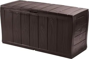 Keter Sherwood - zahradní úložný box 270 L - 117 x 45 x 57,5 cm - Brown