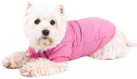 Obleček pro psa - anorak s kapucí – velikost XL růžový