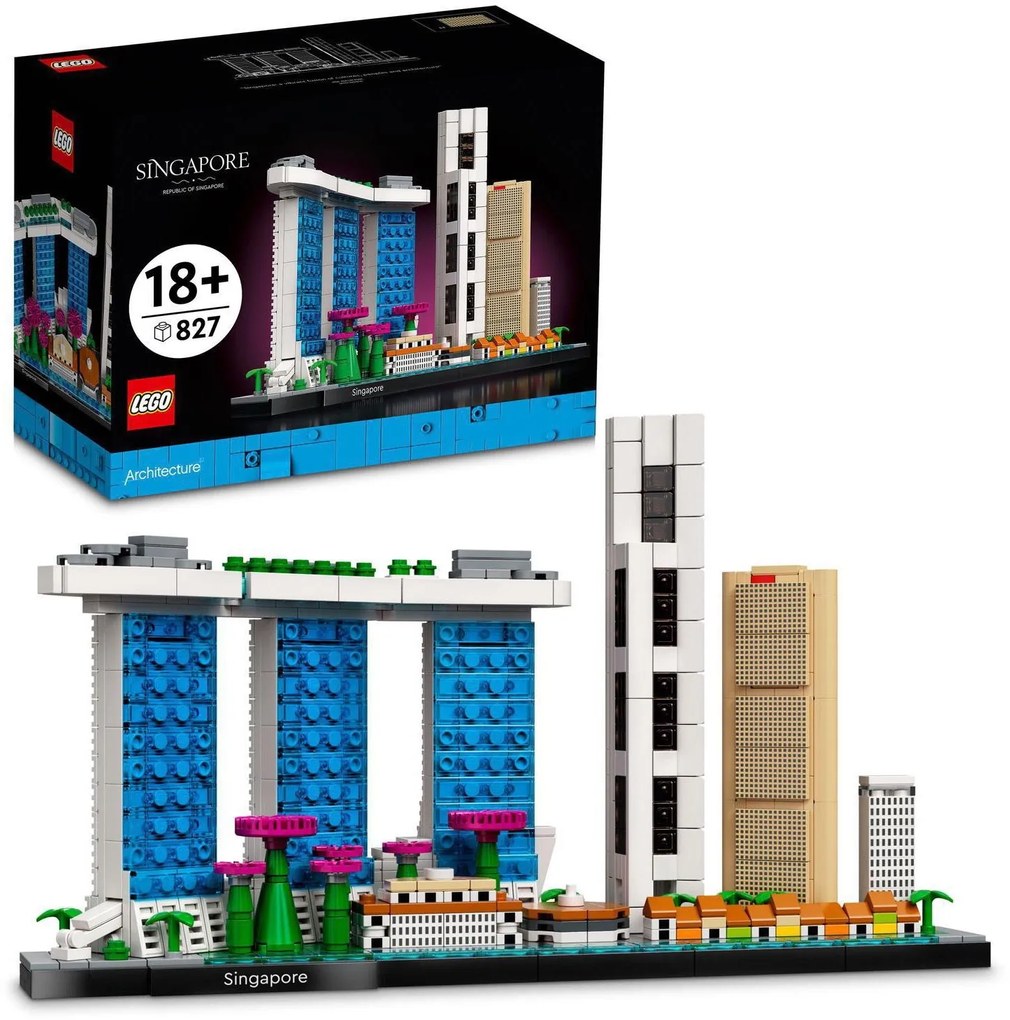 Lego stavebnice lego architecture 21057 singapur