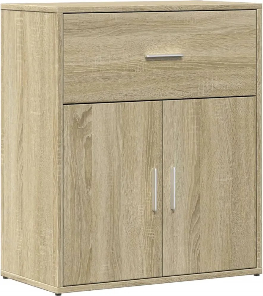 Příborníky 2 ks dub sonoma 60 x 31 x 70 cm kompozitní dřevo 3276548