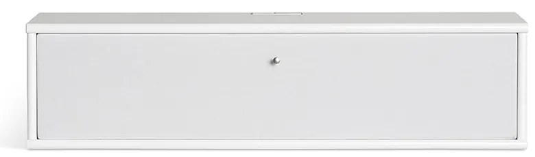 Bílý TV stolek 89x22 cm Mistral – Hammel Furniture