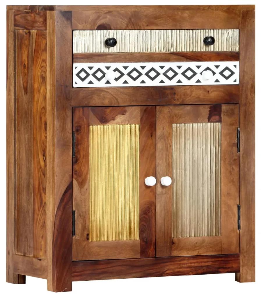Odkládací skříňka 60 x 30 x 75 cm masivní sheeshamové dřevo,  247730