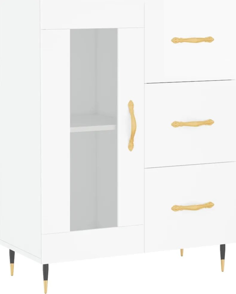 vidaXL Skříň highboard 69,5 x 34 x 180 cm kompozitní dřevo [3195941] Barva: dub sonoma