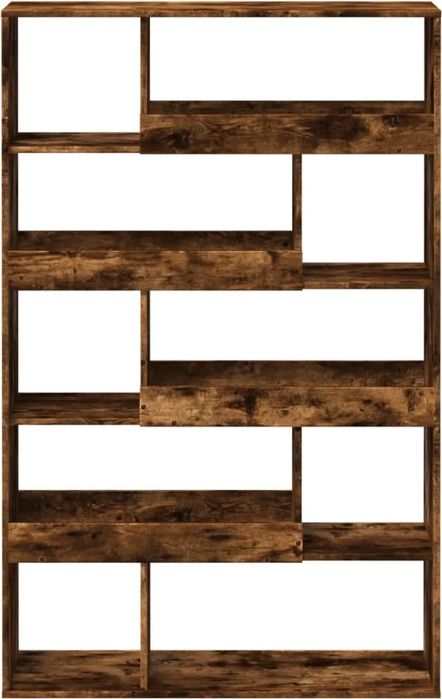 Knihovna kouřový dub 100 x 33 x 156,5 cm kompozitní dřevo 3309343