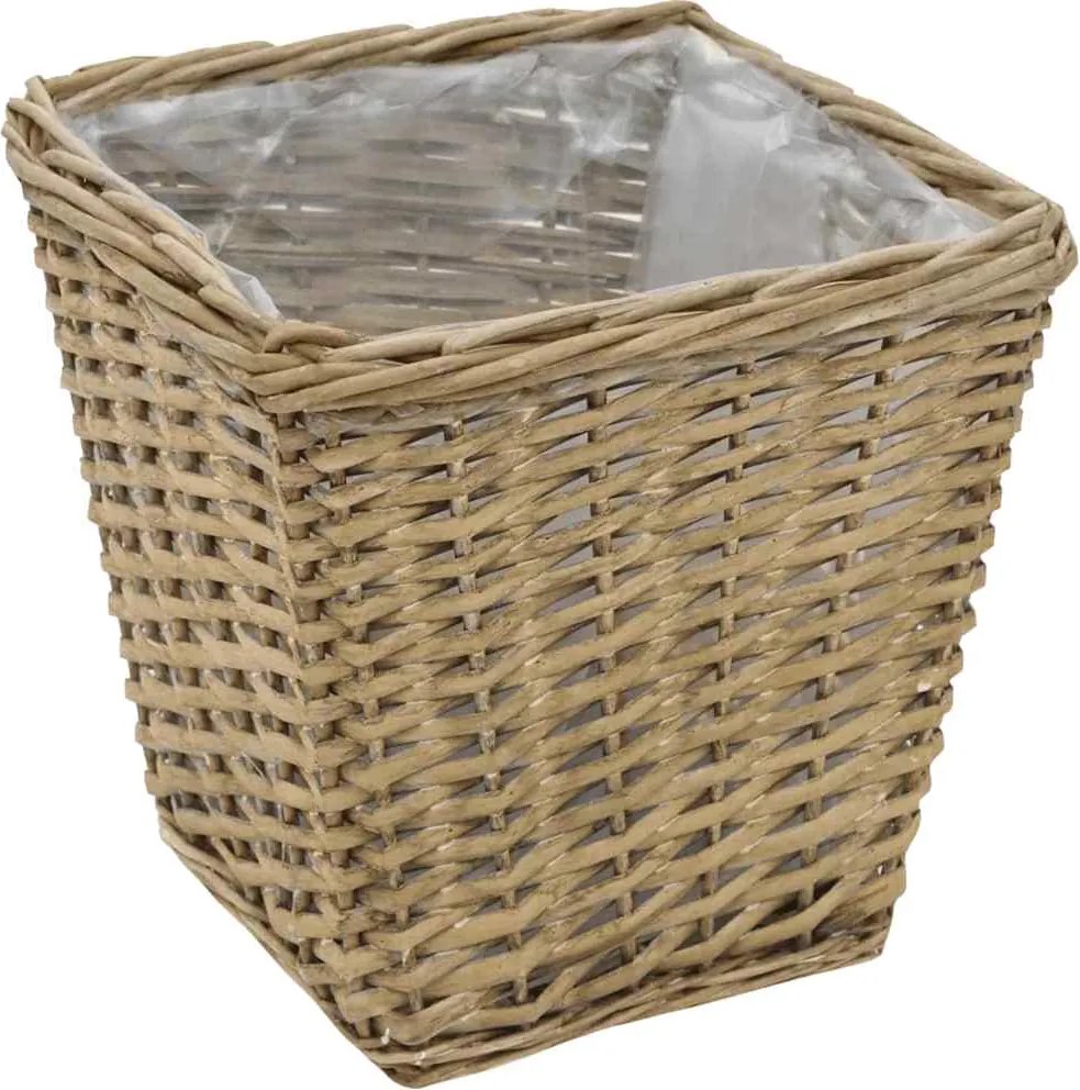 Vyvýšený záhon 3 ks proutěný s PE výstelkou 246833