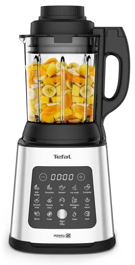 Stolní mixér ve stříbrné barvě Perfectmix Cook BL83SD30 – Tefal