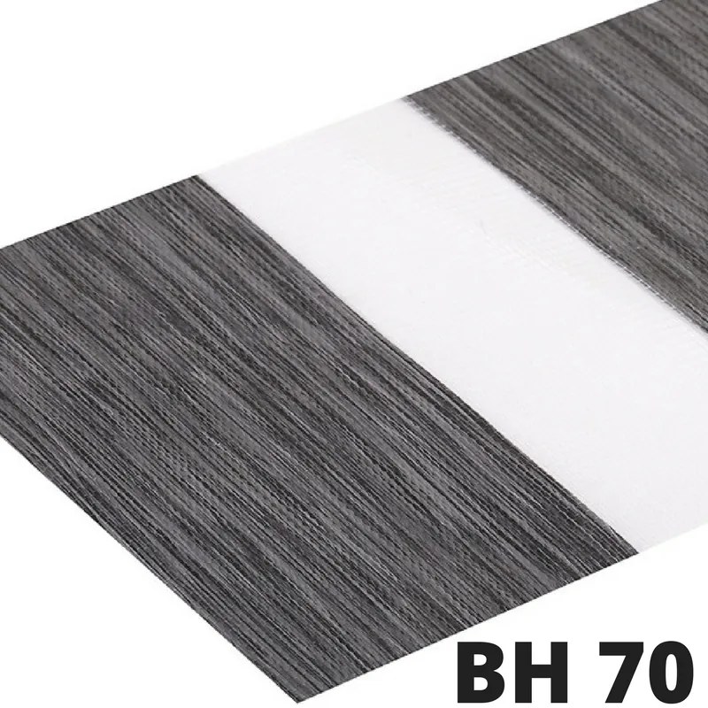 ZEBRA Shop Roleta DEN A NOC / PREMIUM / GRAFIT MELÍR / BH 70 Barva mechanizmu: bílá, Výška: 150, Šířka: 30