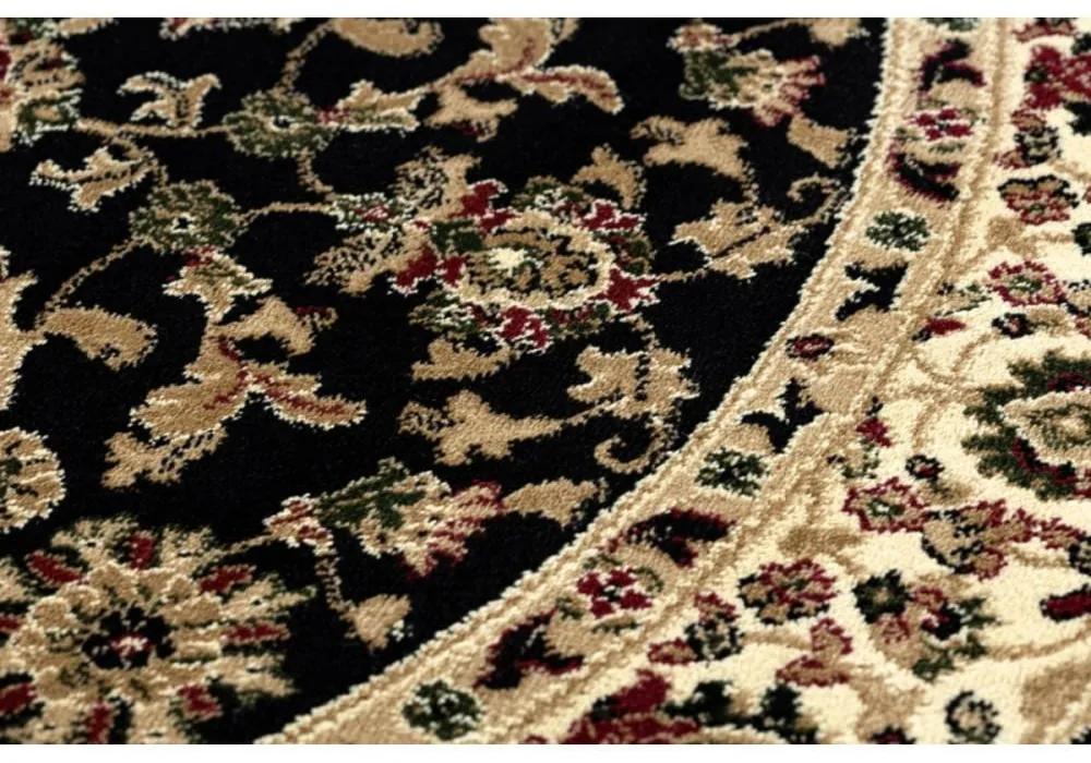 Kusový koberec Royal černý kruh 150cm