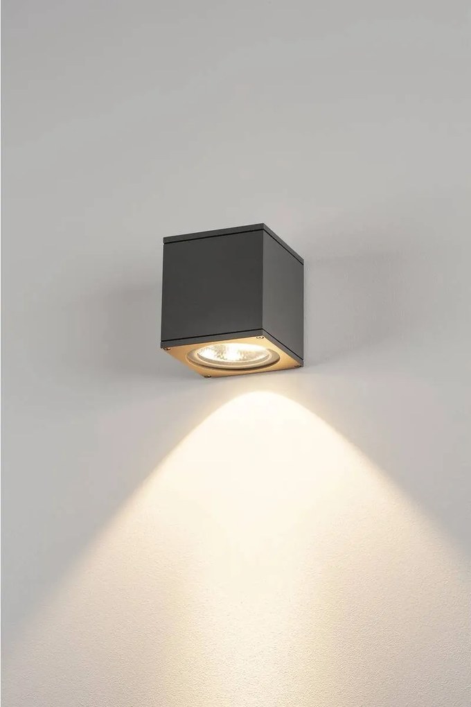 LA 234525 BIG THEOWALL venkovní nástěnné svítidlo17,5W Flood down LED 3000K antracit - BIG WHITE (SLV)