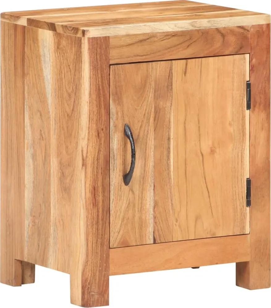 vidaXL Noční stolek 40 x 30 x 50 cm masivní akáciové dřevo [320474]