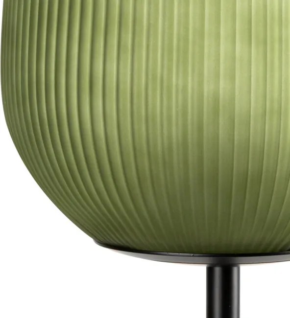 Stojací lampa RUTH 1 01 zelená / černá