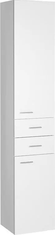 Aqualine Aqualine, ZOJA/KERAMIA FRESH skříňka vysoká 35x184x29cm, bílá, 51220