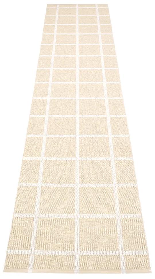 Vinylový koberec Pappelina ADA Cream/White metallic velikost: 70x450cm
