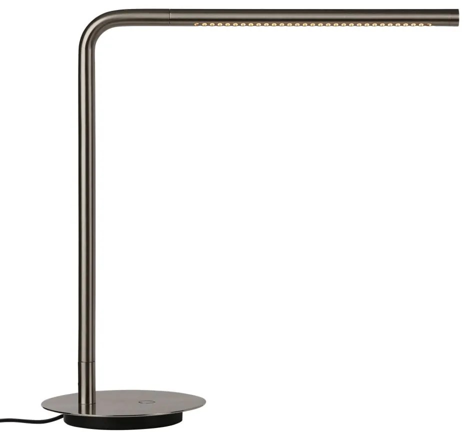 Kovová LED stmívatelná stolní lampa ve stříbrné barvě (výška 46 cm) Omni Table – UMAGE