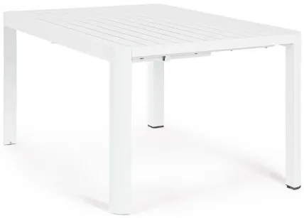 BIZZOTTO Rozkládací zahradní stůl KIPLIN 97/149x149 cm bílý
