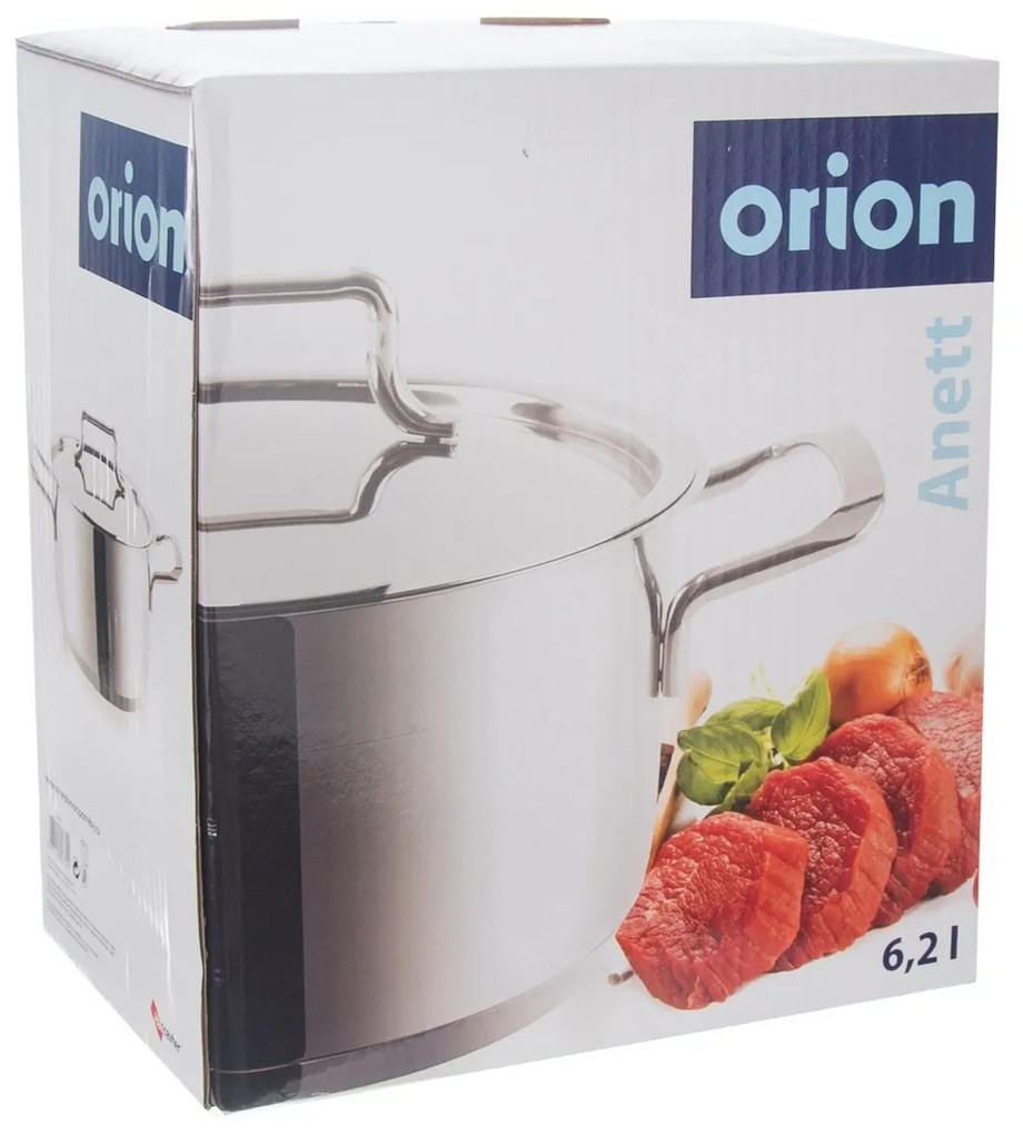 Orion Kastrol nerez ANETT 6,2 l poklice , 6,2 l