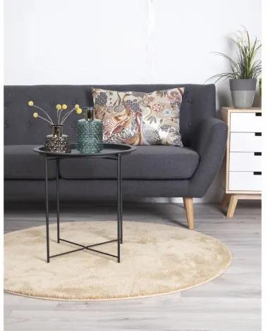 Odkládací stolek BASTIA HOUSE NORDIC ø46,8 cm, kov černý House Nordic 2101350