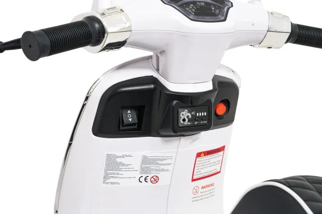 Elektrický skútr Vespa ROMA bílý