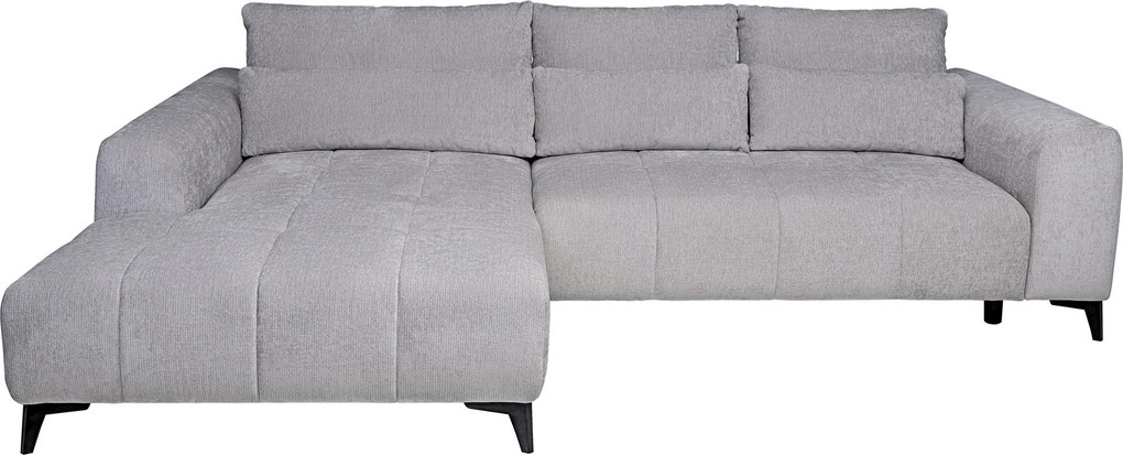XXXLutz ROHOVÁ SEDAČKA, textil, barvy stříbra Hom`in - Sedací soupravy - 002307037602