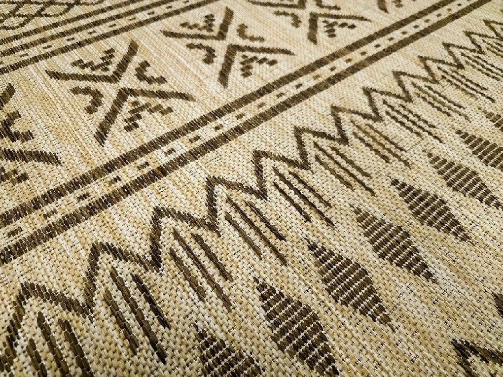 BE Koberec Eqos 0002 BEIGE - béžový obdélníkový Rozměr: 40x60 cm