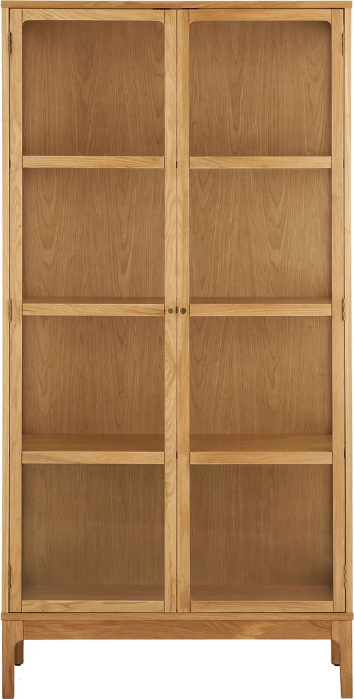 House Nordic Prosklený kabinet ZAMORA 180x90cm dub 3001502