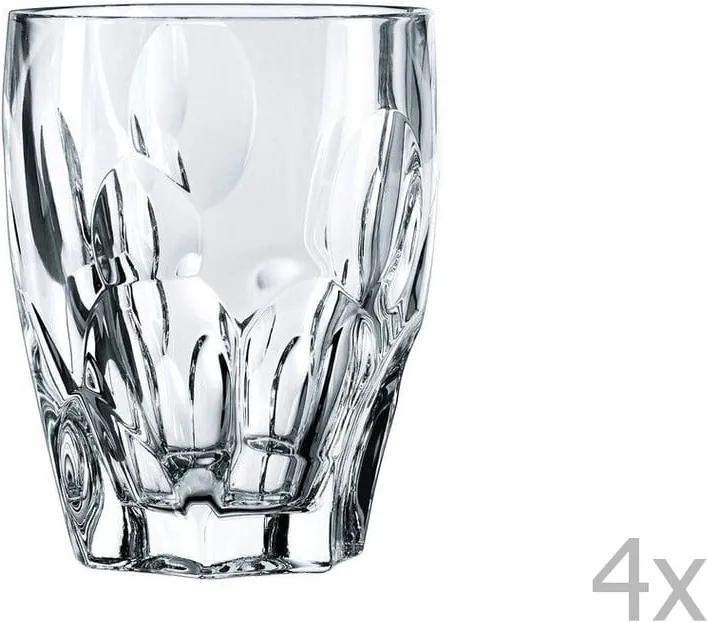 Sada 4 sklenic na whiskey z křišťálového skla Nachtmann Sphere, 300 ml