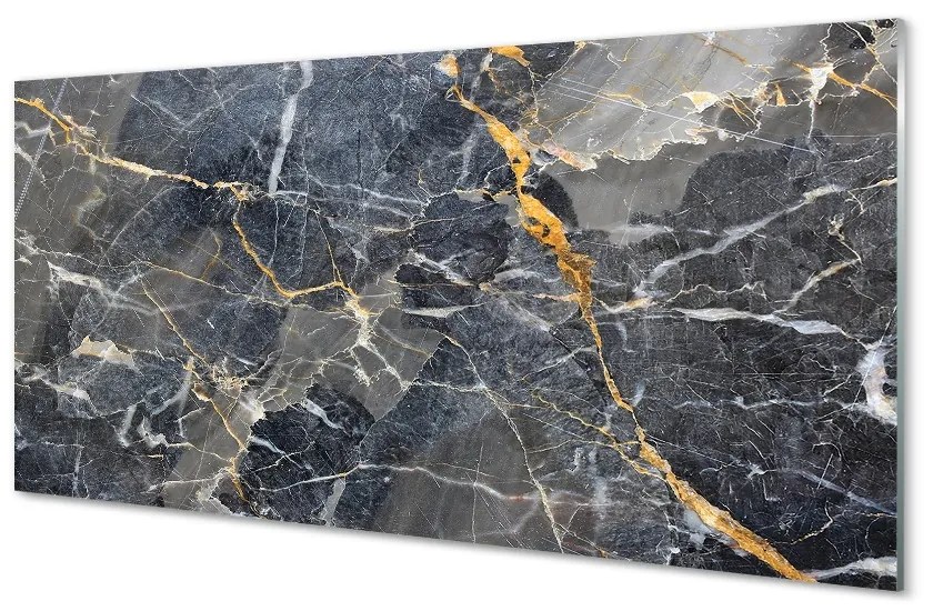 Obraz na skle Marble kamenná zeď 100x50 cm