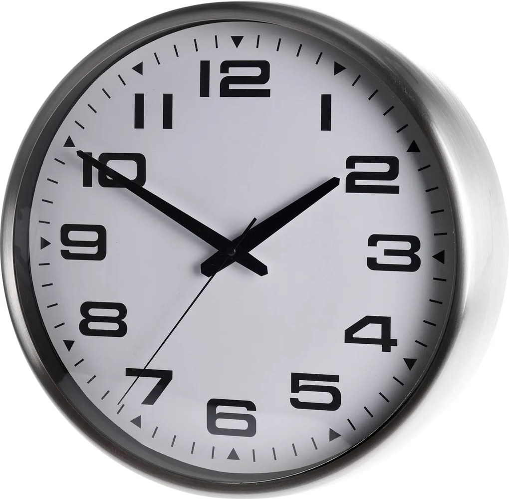 Klasické nástěnné hodiny, ručičkové, Ø 38 cm
