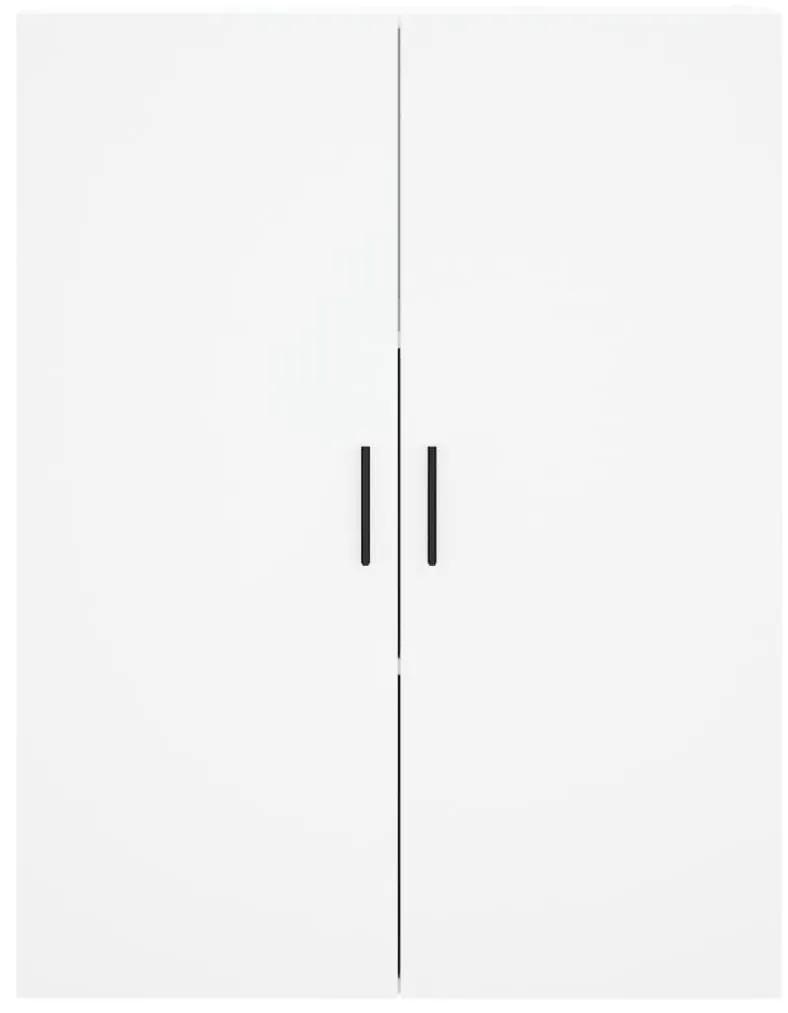 vidaXL Skříň highboard 69,5 x 34 x 180 cm kompozitní dřevo [3195691] Barva: bílá s vysokým leskem