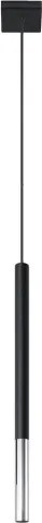 Lustr SOLLUX Mozaica 1 G9 1x40W bez zdroje SL.0885 černá/chrom