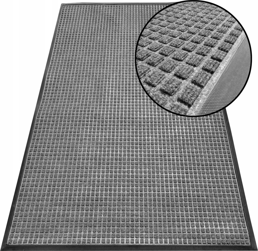 Profesionální Rohožka Do Kanceláře Od Firmy Šedá 120x180