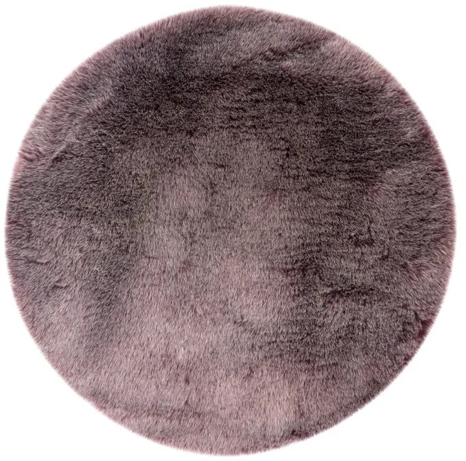 Obsession, Kusový koberec Samba 495 Mauve kruh, 80x80 (průměr) kruh, fialová, ložnice