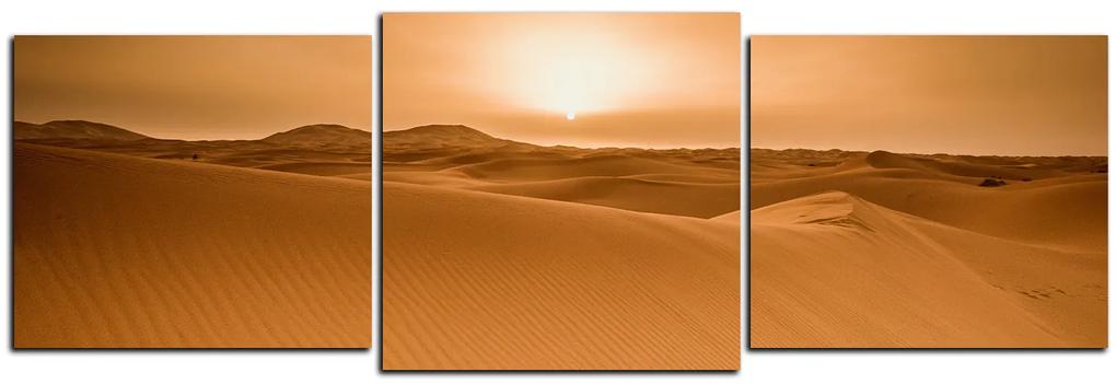 Obraz na plátně - Pouště Sahara - panoráma 5131D (150x50 cm)
