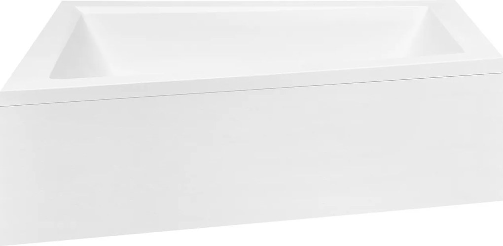 Besco Intima asymetrická vana 150 x 85 cm levá akrylát bílá VANINTI15L