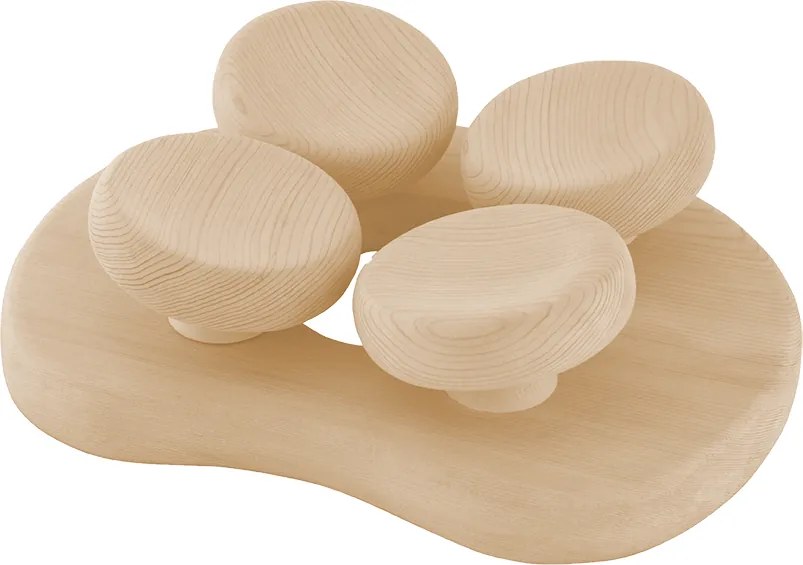 Sentiotec ergonomický podhlavník do sauny osika