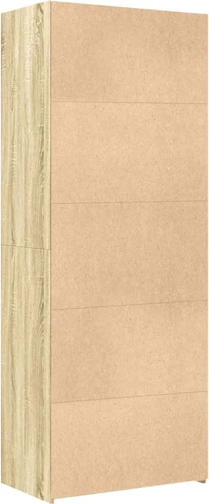 Skříň highboard dub sonoma 70 x 42,5 x 185 cm kompozitní dřevo 3281373