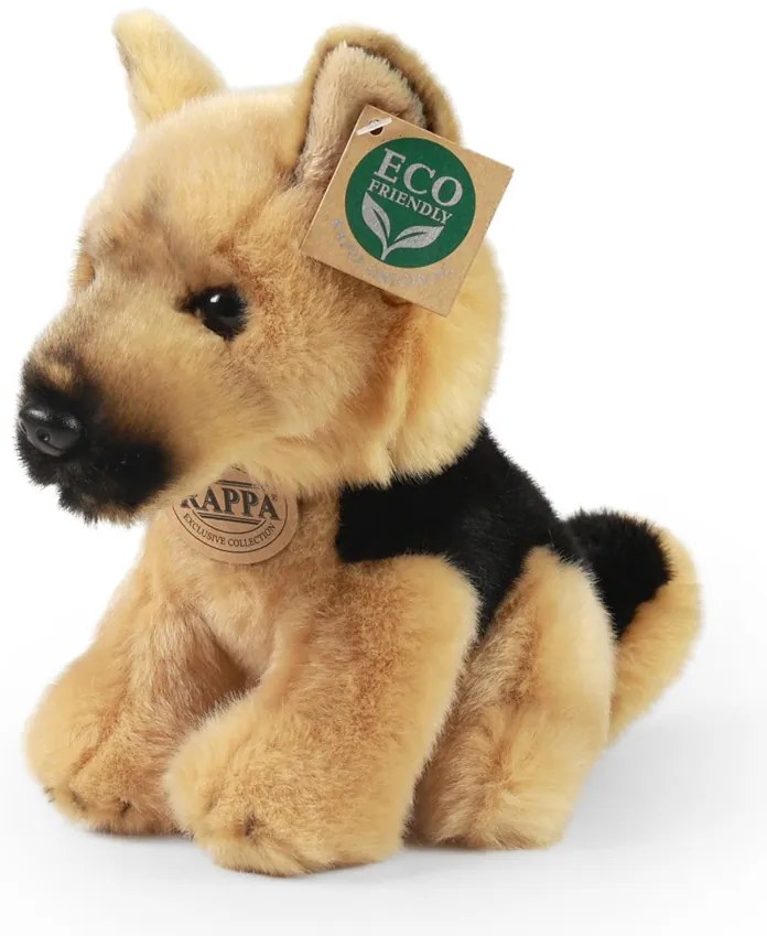 Rappa Plyšový pes ovčák/vlčák 20 cm ECO-FRIENDLY